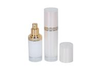 China Cosmetic Packaging Acrylic Lotion Bottles Jar Family Skincare 120ml for sale