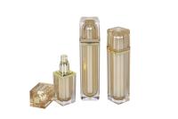 China 120ml Acrylic Serum Bottle Face Cream Jar Cosmetic Packaging Set for sale
