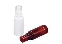 China Single Layer AS Airless Cosmetic Bottles With Pump Cap 30ml 50ml for sale