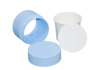 China 50g 200g Double Layer PP Cream Jar PCR Replaceable Packaging for sale