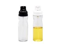 China Odorless Cooking Oil Spray Bottle Rotating Nozzle PET 250ml for sale