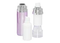 China Round AS Airless Bottle Double Ended Cosmetic Packaging 30ML for sale