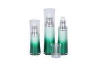 China Cosmetic Serum Acrylic Lotion Bottle Skin Care Cream Jar Packaging Set for sale