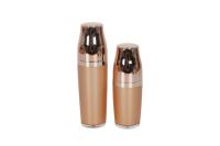 China 80ml Dome Acrylic Lotion Bottles Cosmetic Cream Jar Packaging Whitening Moisturizing Set for sale