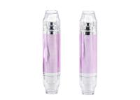 China Double Ended ABS Airless Pump Bottles For BB Cream Essence 15ML for sale