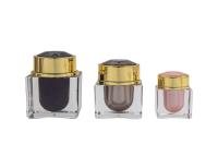 China PMMA Custom Plastic Cosmetic Pump Bottle Packaging Set for sale