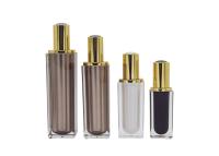China PMMA Custom Plastic Cosmetic Pump Bottle Packaging Set for sale