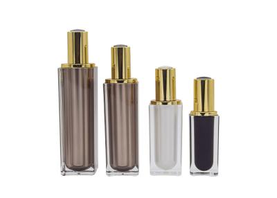 China PMMA Custom Plastic Cosmetic Pump Bottle Packaging Set for sale