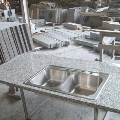 China High Density Granite Stone Countertops G603 , Granite Kitchen Counter Tops for sale