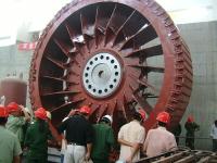 China Vertical 200m Head 800V Francis Hydro Turbine for sale
