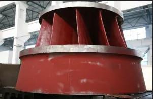 China Vertical 1000kw 10m3/S Francis Type Turbine for sale