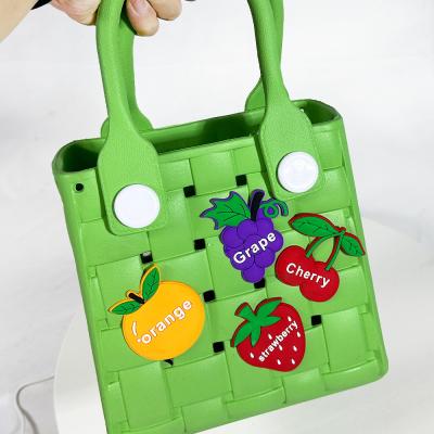 China Beautiful Stylish Custom Promotion Gifts Washable EVA Rubber Beach Bag for sale