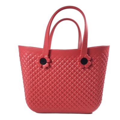 China Colorful EVA Rubber Beach Bag Easy Carrier Customizable For Outdoor Camping for sale