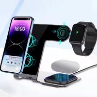 China Convenient Personalized Electronic Gifts Magsafe 3 In 1 Charger For Apple Watch for sale