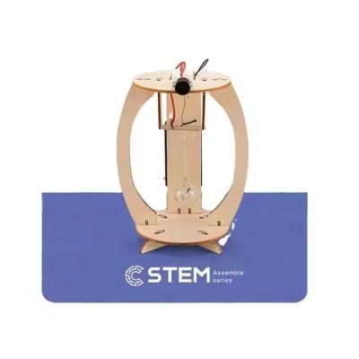 China Simulate Seismograph Puzzle Wooden Preschool Toys Professional Easy Assembly for sale