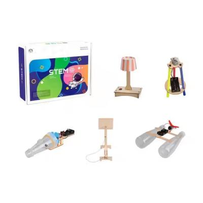 China DIY Creative Wooden Assembly Kits Science Experiment Fun Learning For Children for sale