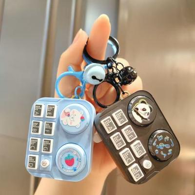 China Sound Button Musical Instrument Keychain Disc Player Claw Machine Small Gift for sale