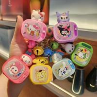 China Cartoon Kuromi Key Chain Student Bag Hanging Decoration Cute Labubu Keychain for sale