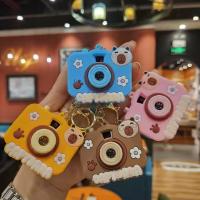 China Capybara Projection Camera Cute Car Keychain Multi Functional​​ Custom Car Keychain for sale