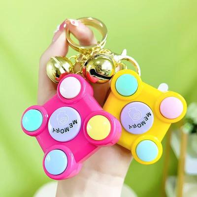 China Square Memory Game Console Keychain Funny Cute Fashionable High Precision for sale