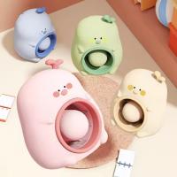 China USB Rechargeable Mini Fan Keychain 3 Modes Adjust Speed Handle Custom Keychain Gift for sale