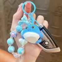 China Resin Whale Shark Keyring Cute Cartoon Bracelet For Car And Backpack Bag for sale