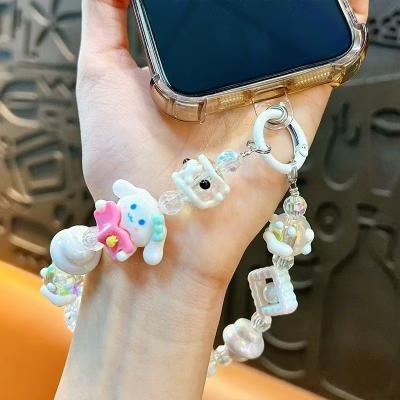 China Detachable Phone Chain Strap Phone Bracelet Strap With Tether Elegant for sale