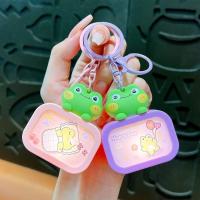 China Beaver Tower Custom NFC Keychain Night Light Keychain PVC And Alloy Cute for sale
