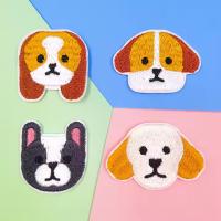 China Cartoon Washable Clothing Embroidery Patches Self Adhesive Cloth Patches Eco Friendly for sale