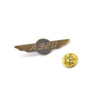 China Vintage A320 Wing Private Pilot Wings Badge Beautiful Stylish Long Lasting for sale