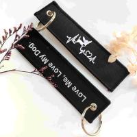 China Embroidered Pet Keychain Set - 