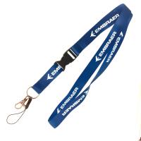 China Reinforced Custom Logo Lanyards Safety Buckle Reflective Strap Company Branded Lanyards for sale