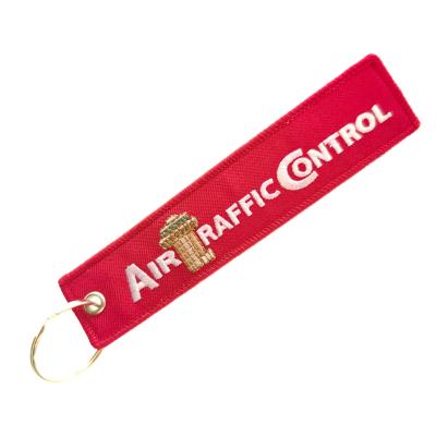 China Custom Aviation Embroidered Keychains | 3D Design & OEKO-TEX® Fabric | Global DHL/EMS Delivery​ for sale