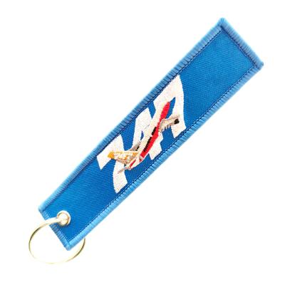 China Military 747 Embroidered Key Fob - High-Density Fabric with Travel-Friendly Design for sale