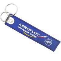 China Military Grade Fabric Custom Aviation Keychain Metal Clip 13cm Portable Accessory For Aviation Fans for sale