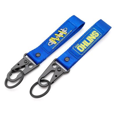 China ​​Pro-Grade Gear Strap | Dynamic Shock Absorber Graphics + Dual Key Rings | Built for Motorsport Enthusiasts​ for sale