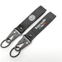 China Heritage Italian Keychain | Benelli SINCE 1911 Embroidery | Reinforced Metal Clips & Timeless Appeal​ for sale