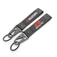 China Rider's Pride Key Strap | Contrast Suzuki/GSX Logos + Anti-Slip Metal Clasps | Custom Branding for Gear & Keys​ for sale