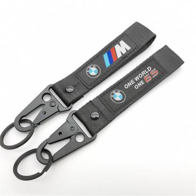 China Bold Monogram Gift Lanyard - Reversible Woven Label & Secure Key Organizer for sale