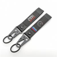 China Vintage Speed Dial Keychain Strap - 299Km/h Woven Badge & Dual Hook System - Gearhead Essentials for sale