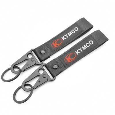 China Premium Lifestyle Key Holder - Versatile Black Fabric & Branded Embroidery - Everyday Carry Essential for sale