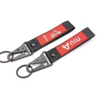 China Dual-Sided Scooter Keychain Lanyard - Bold NIU Branding & Military-Grade Clips - Rider-Approved Gear​ for sale