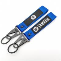 China Vibrant Motorbike Keychain Strap - YAMAHA Custom Badge & Anti-Slip Metal Hook - Rider's Pride Essential​ for sale