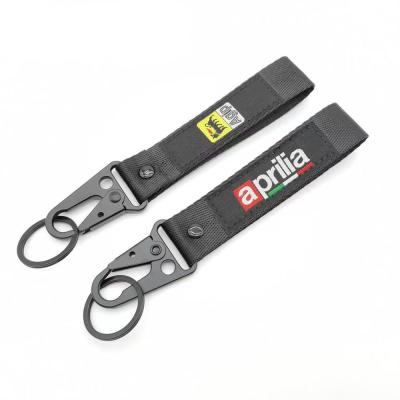 China Aprilia Racing Heritage Key Lanyards - Italian Tricolor Accents + Pro-Grade Metal Clips + Squad Identity Custom for sale