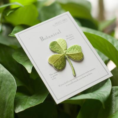 China Custom Botanical Iron-On Patches Eco-Friendly Style Long-Lasting Durability in Various Sizes for sale