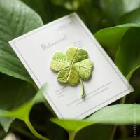 China Eco-Artisan Clover Iron-OnEmbroidery Patches Wisdom & Natural Harmony for sale
