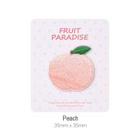 China Mix Match Fruit Stickers 3d Clothing Embroidery Patch Durable and long-lasting Iron-On Patches for Clothes Bags Hats for sale