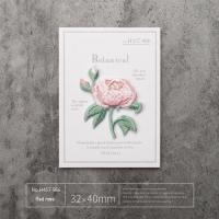 China Washable Luxury Rose Iron-On Patches Velvety Petal Texture Timeless Romance Customization Options for sale