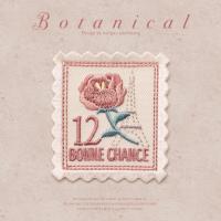 China Vintage Charm Personalized Pink Rose Stamp Iron-On Clothing Patch 3D Embroidery Washable Quick Custom Designs for sale