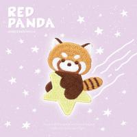 China DIY Raccoon Fabric Patches Reusable and Easy to Apply with Iron-on Backing for sale